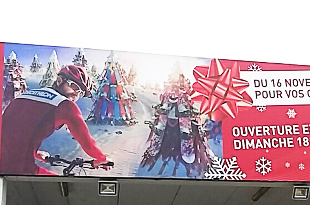 Banderole Publicitaire ? Mur d?images : Bâche Publicitaire en ligne ...