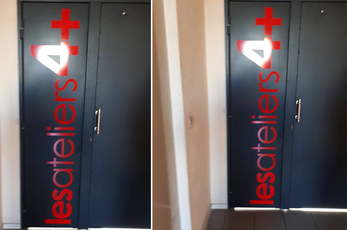 Lettrage Adhésif ? Mur d?images : Adhésif publicitaire en ligne - Mur d ...