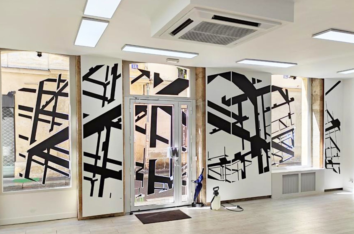 Lettrage Adhésif ? Mur d?images : Adhésif publicitaire en ligne - Mur d ...